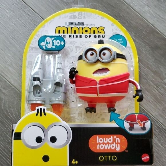 Universal | Toys | Minions Otto Loud N Rowdy Interactive Toy | Poshmark